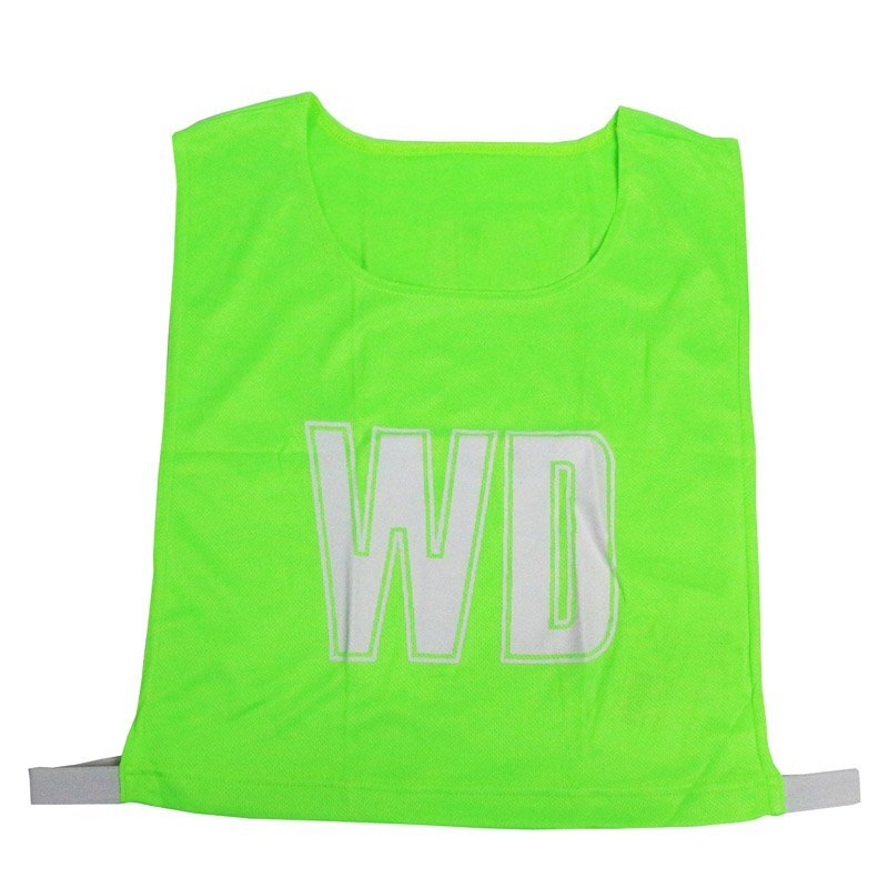 Gilbert Netball Bibs-Jnr-Fluoro Green