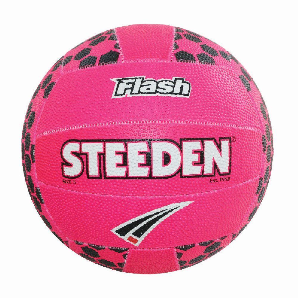 Steeden Flash Netball Sz 5 Durable rubber compound ideal for training ...