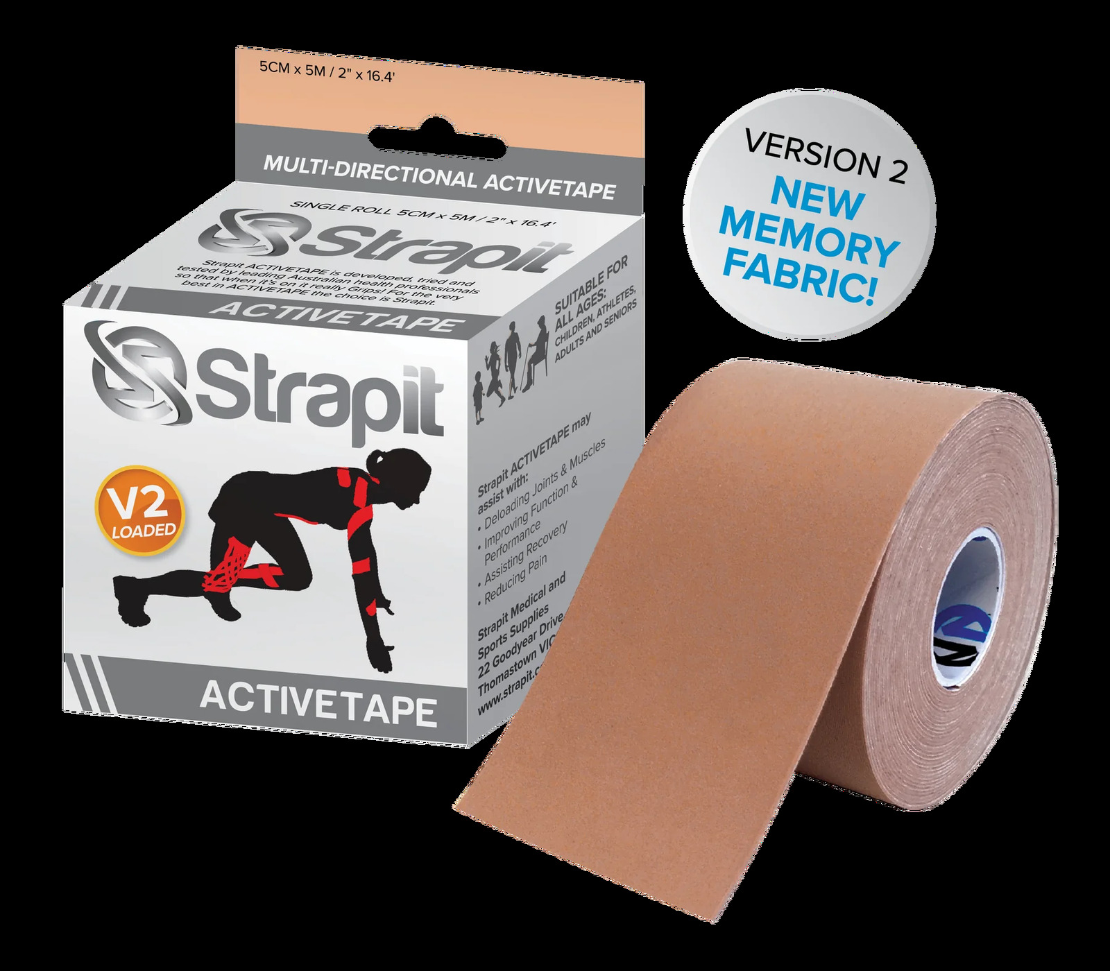Strapit ActiveTape V2 50mm x 5m