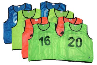 Training Bib Set Numbered 11-15